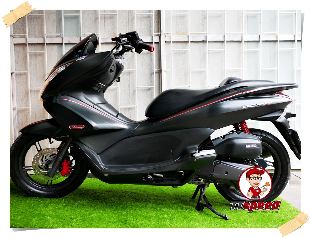 PCX 150 สี Matte Black Edition ปี 55 ผ่อนเดือน 1925 บาท