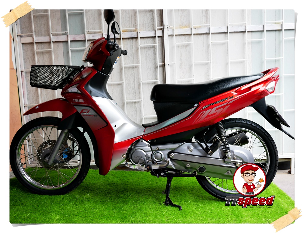ขายสดผ่อน Yamaha Spark LX 115i หัวฉีด จดปี 60 วิ่งแค่ 8600 โล