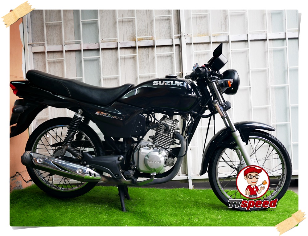 Suzuki GD 110 สตาร์ทมือสีดำ รถบ้านมือเดียวเครื่องเดิมจดปี 59