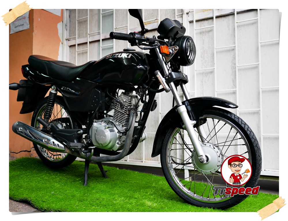 Suzuki GD 110 สตาร์ทมือสีดำ รถบ้านมือเดียวเครื่องเดิมจดปี 59