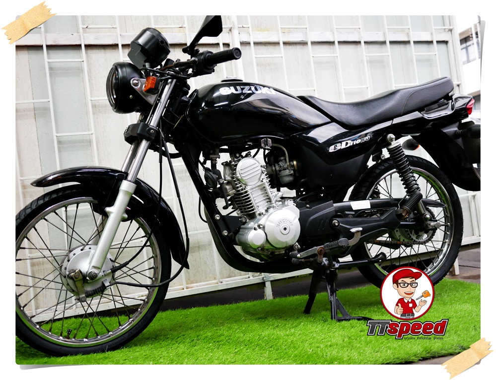Suzuki GD 110 สตาร์ทมือสีดำ รถบ้านมือเดียวเครื่องเดิมจดปี 59