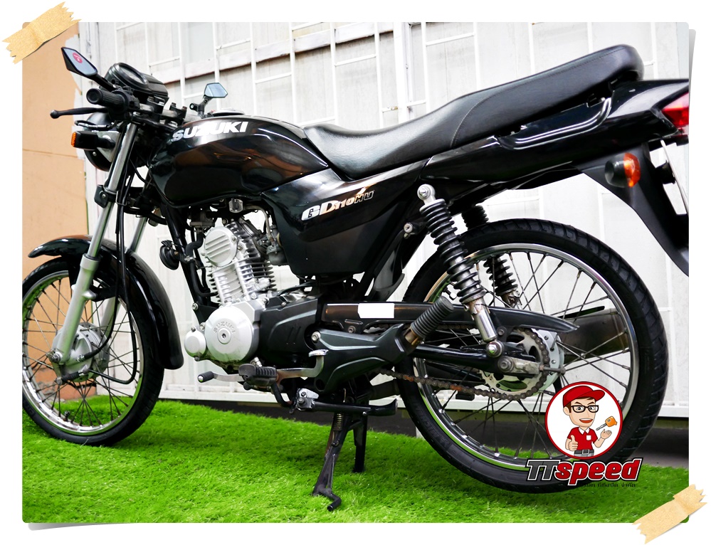 Suzuki GD 110 สตาร์ทมือสีดำ รถบ้านมือเดียวเครื่องเดิมจดปี 59