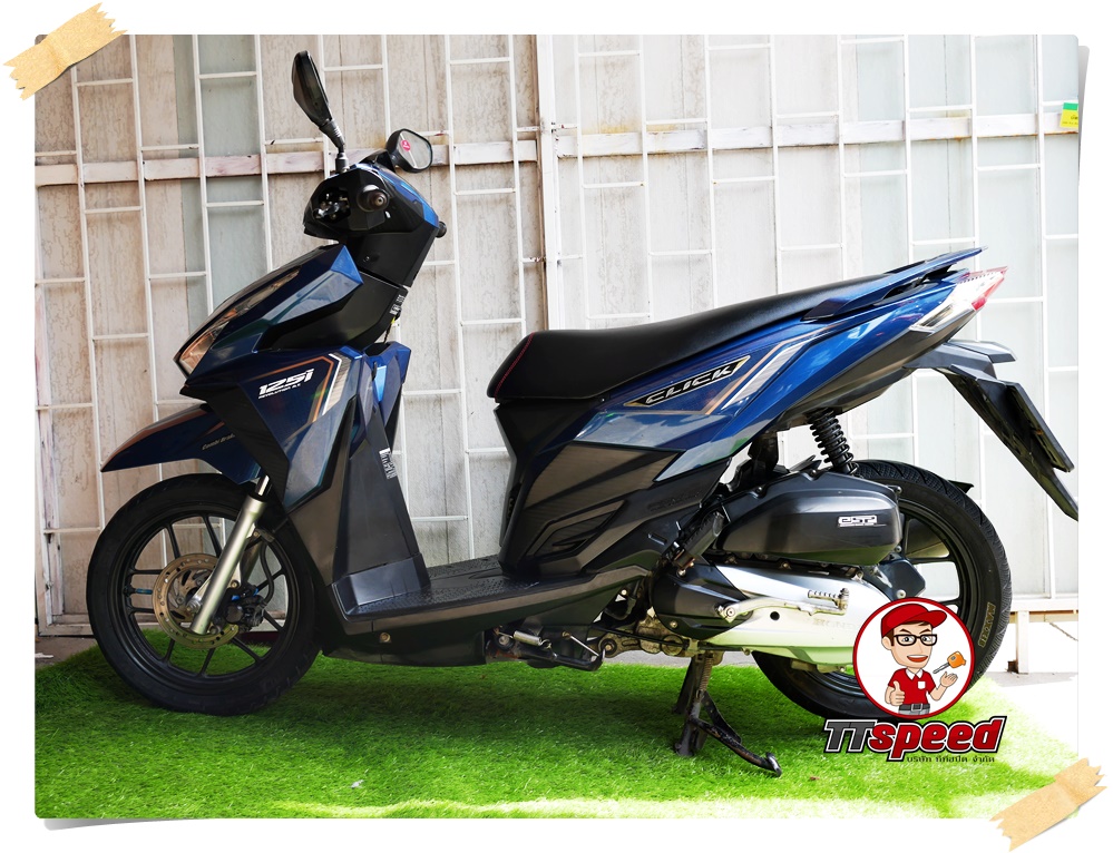Honda Click 125i LED ล้อแม็กตัว TOP รถบ้านมือเดียวจดปี 58