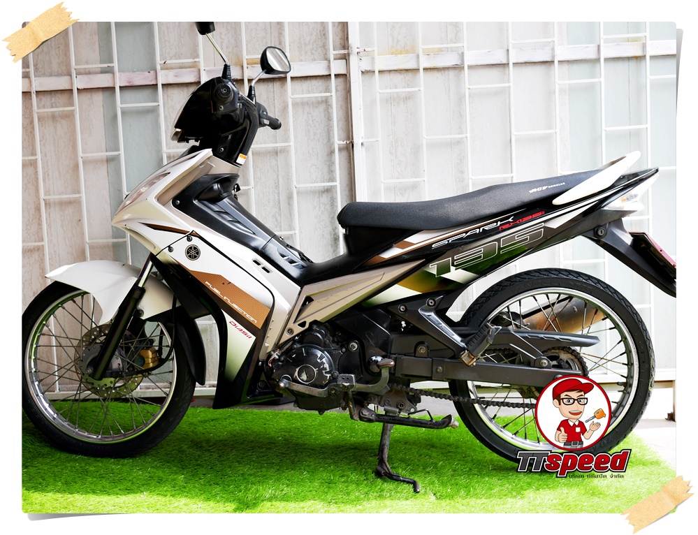 ขายสด Yamaha Spark 135i สตาร์ทมือปี 55 พร้อมใช้เอกสารเล่มครบ