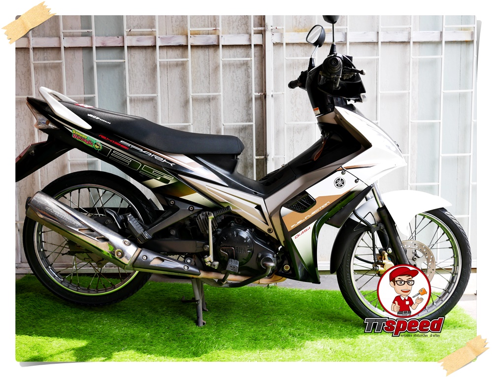 ขายสด Yamaha Spark 135i สตาร์ทมือปี 55 พร้อมใช้เอกสารเล่มครบ