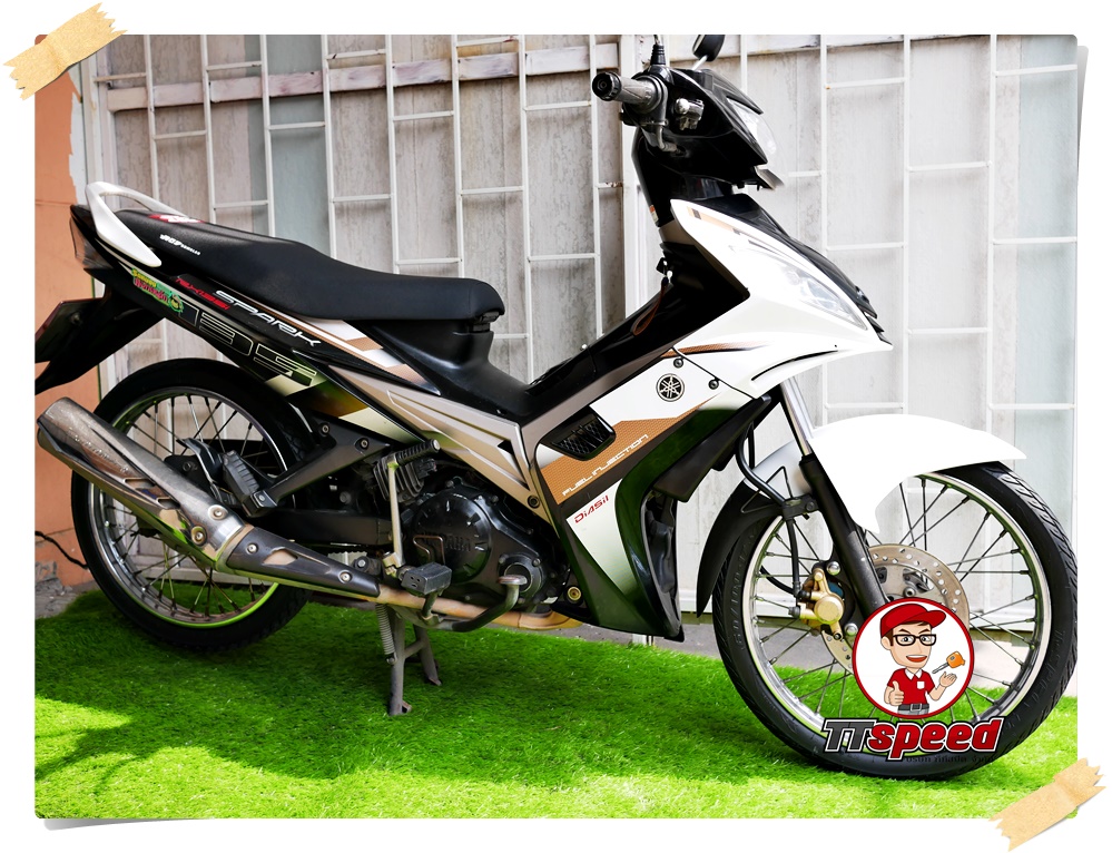 ขายสด Yamaha Spark 135i สตาร์ทมือปี 55 พร้อมใช้เอกสารเล่มครบ