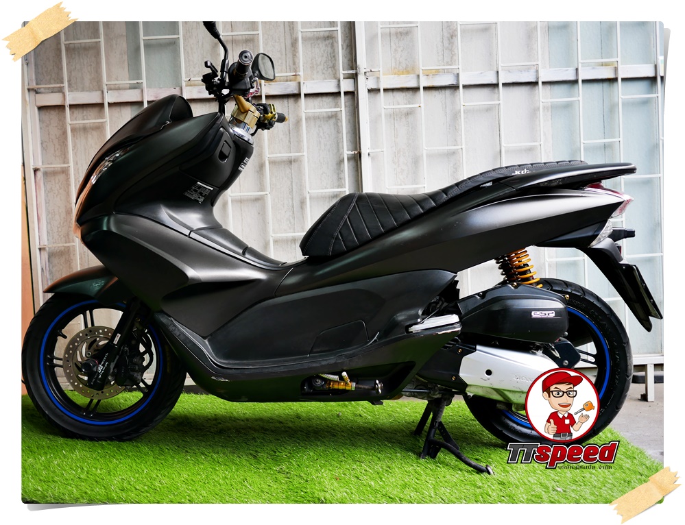 PCX 150 สีดำจดปี 56 เครื่องดีมากขี่นิ่มผ่อนได้