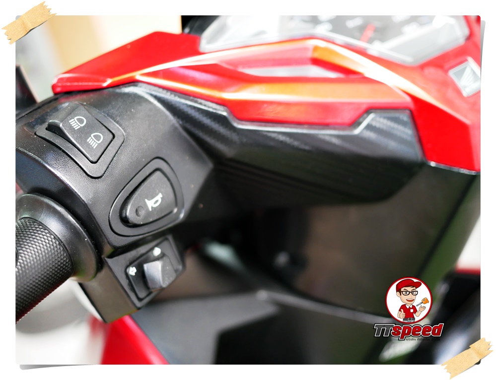 ขาย Click 125i LED สีแดงจดปี 59 เครื่องดีผ่อนถูก