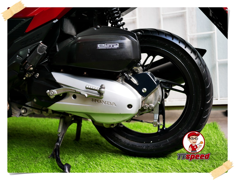 ขาย Click 125i LED สีแดงจดปี 59 เครื่องดีผ่อนถูก