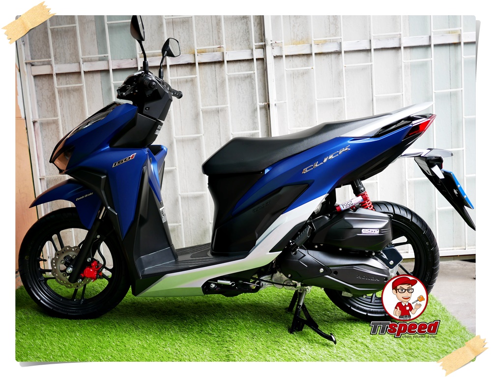 New Click 150i กุญแจ Smart Key ไมล์ 200 โลซื้อสดมา