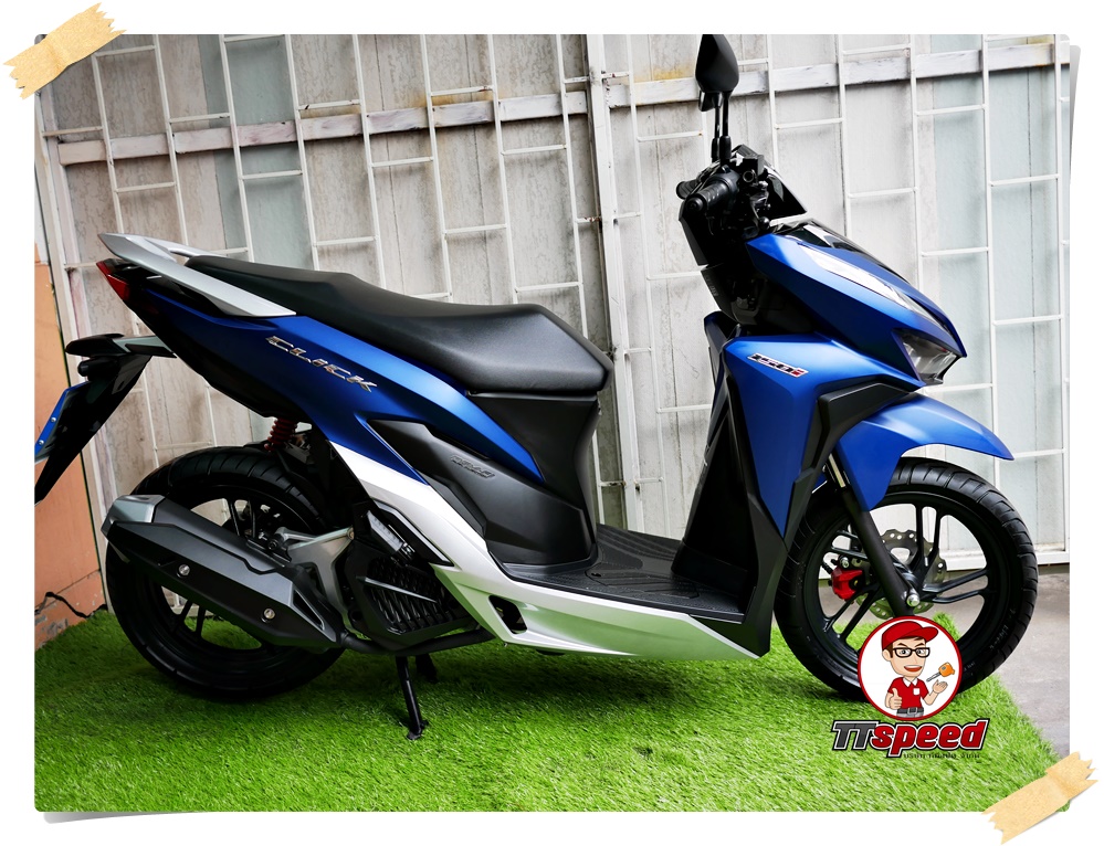 New Click 150i กุญแจ Smart Key ไมล์ 200 โลซื้อสดมา