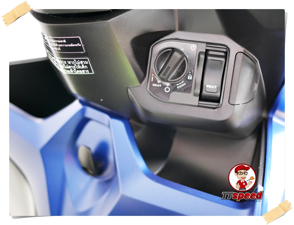 New Click 150i กุญแจ Smart Key ไมล์ 200 โลซื้อสดมา