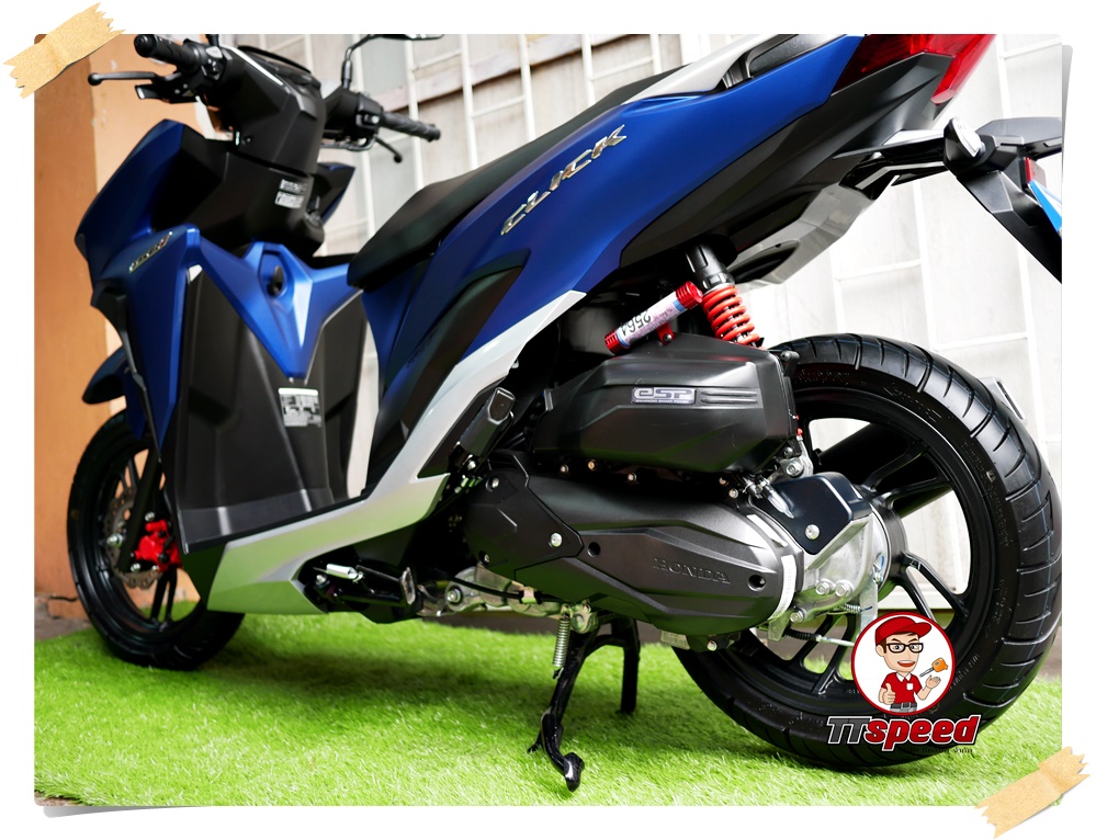 New Click 150i กุญแจ Smart Key ไมล์ 200 โลซื้อสดมา