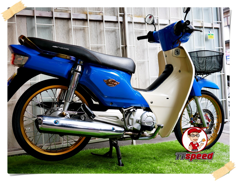 ขายสดผ่อน Dream Super Cub สตาร์ทมือแปลงดิสหน้ามาแล้วจดปี 60