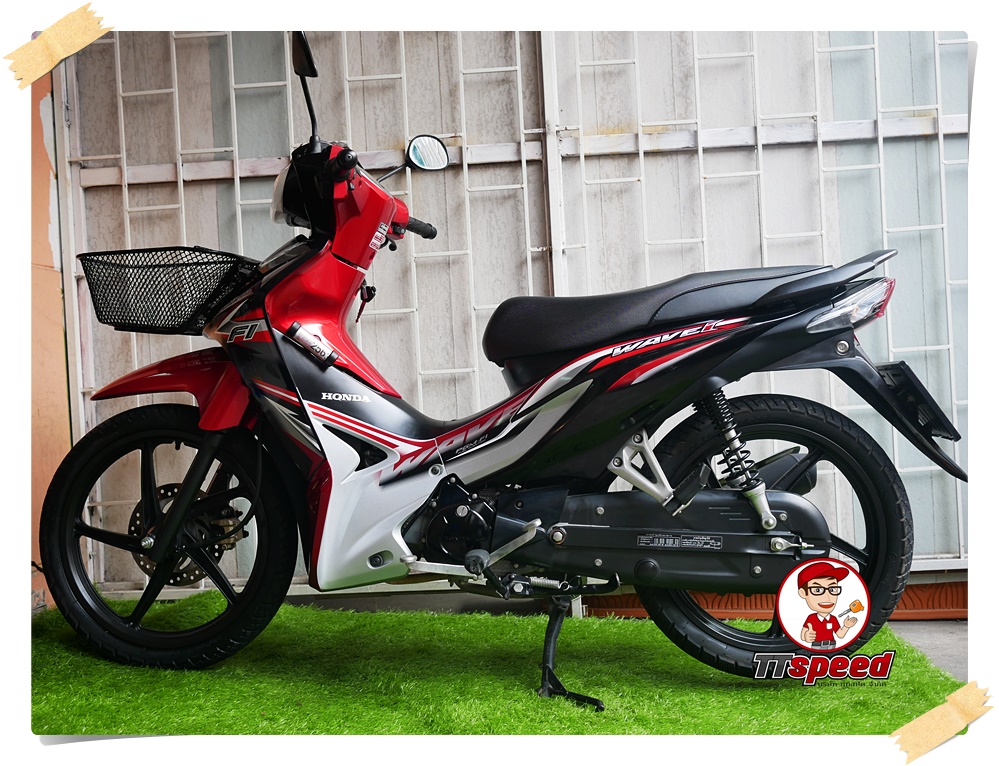 Wave 110iRS สตาร์ทมือล้อแม็กตัว TOP ปี 60 วิ่งมา2800 โล