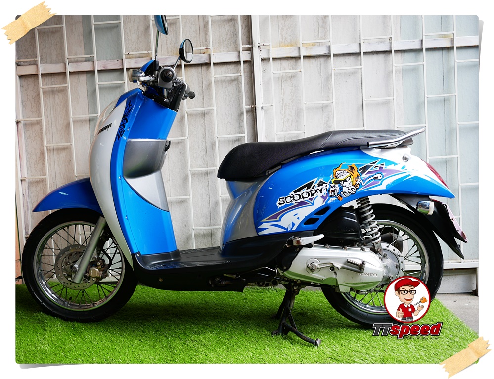 Scoopy-i จดปี 55 รถสภาพสวยเครื่องดีมากผ่อนถูก