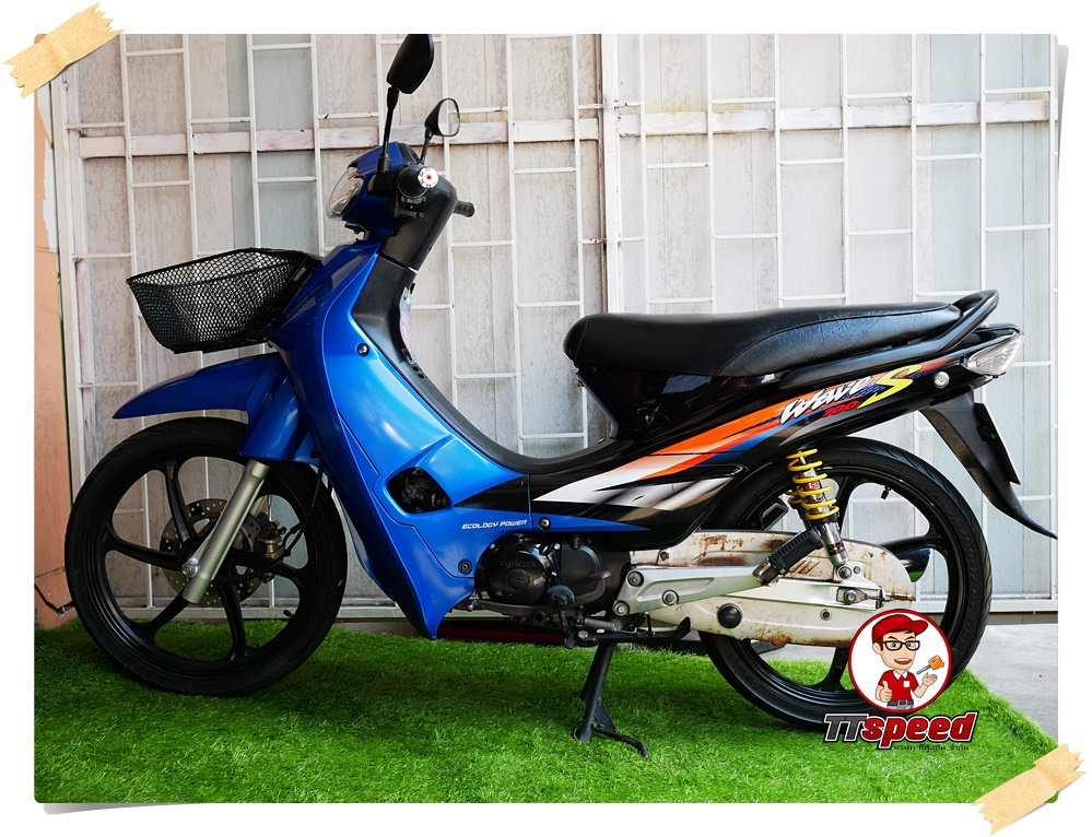 Wave 100S ล้อแม็กเครื่องดีมาก รถบ้านมือเดียวสภาพสมบูรณ์
