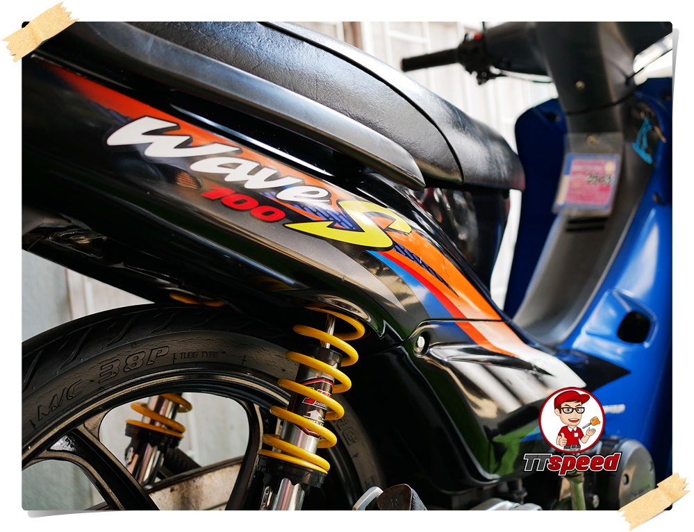 Wave 100S ล้อแม็กเครื่องดีมาก รถบ้านมือเดียวสภาพสมบูรณ์