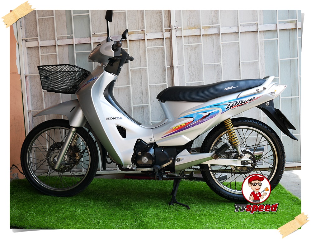 Wave 125R สตาร์ทเท้า เครื่องแน่นประหยัดน้ำมันจดปี 48