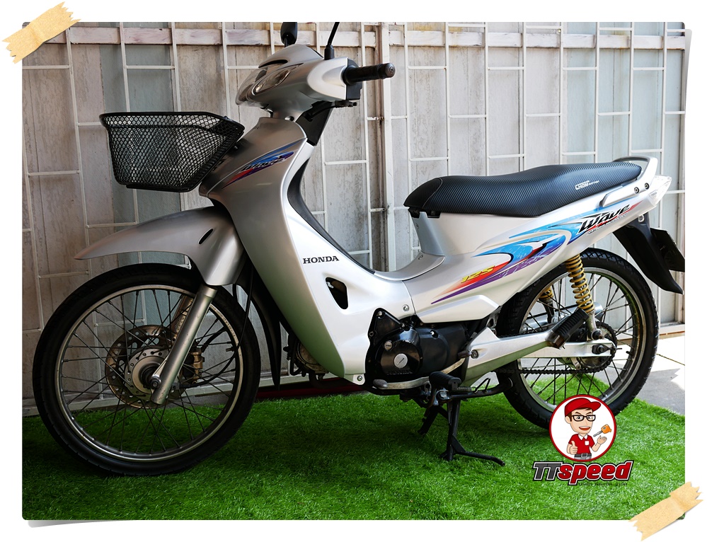Wave 125R สตาร์ทเท้า เครื่องแน่นประหยัดน้ำมันจดปี 48