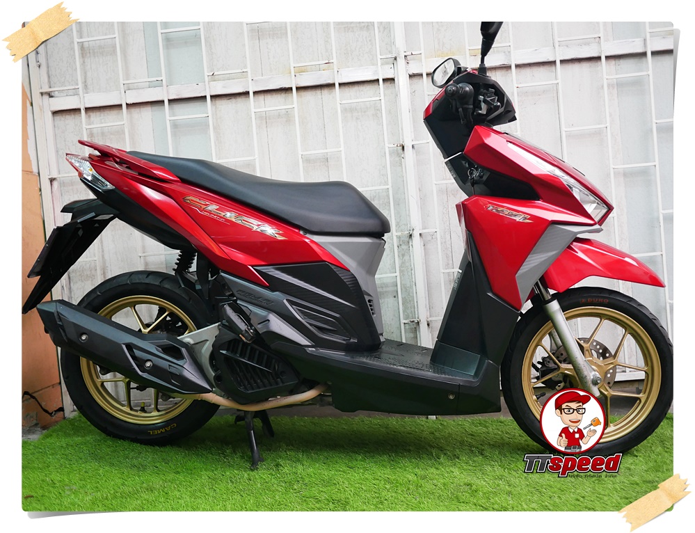Honda Click 125i LED ล้อแม็กซ์จดปี 60 เครื่องเดิม
