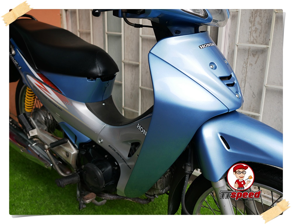 Honda Wave 125R เก็บสภาพใหม่ทั้งคันเครื่องดี เอกสารเล่มพร้อม