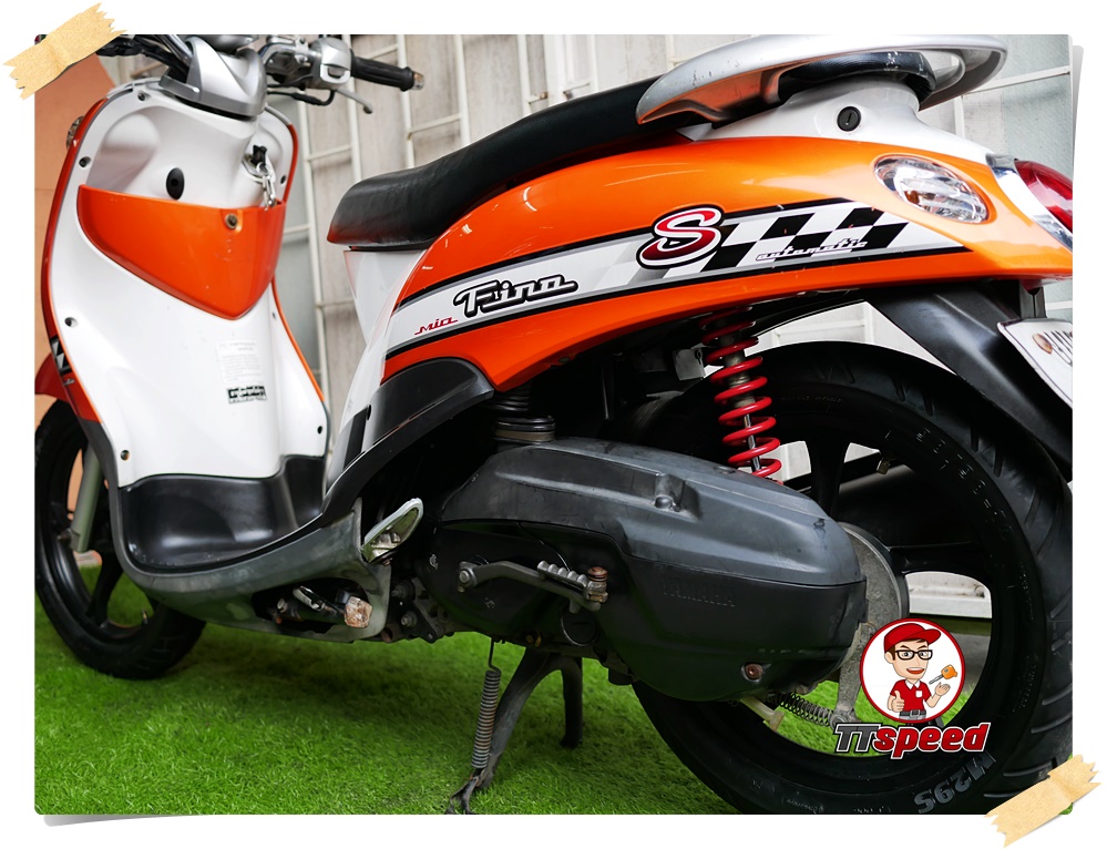 Yamaha Fino 115 ล้อแม็กใช้งานน้อย สภาพเครื่องเดิมไม่เคยแต่ง