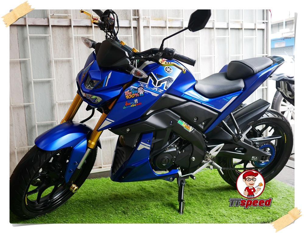 Mslaz 155 จดปี 60 สีน้ำเงินผ่อนสบายเดือนละ 2063 บาท