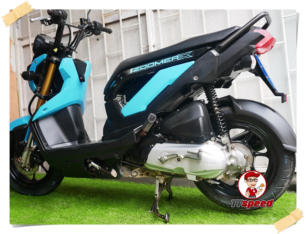 Honda Zoomer-x รถบ้านมีเล่มพร้อมเครื่องดีผ่อนได้เดือนละ 1375 บาท