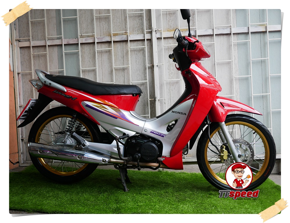 Wave 125R เก็บสภาพใหม่ทั้งคัน เอกสารครบจดปี 48
