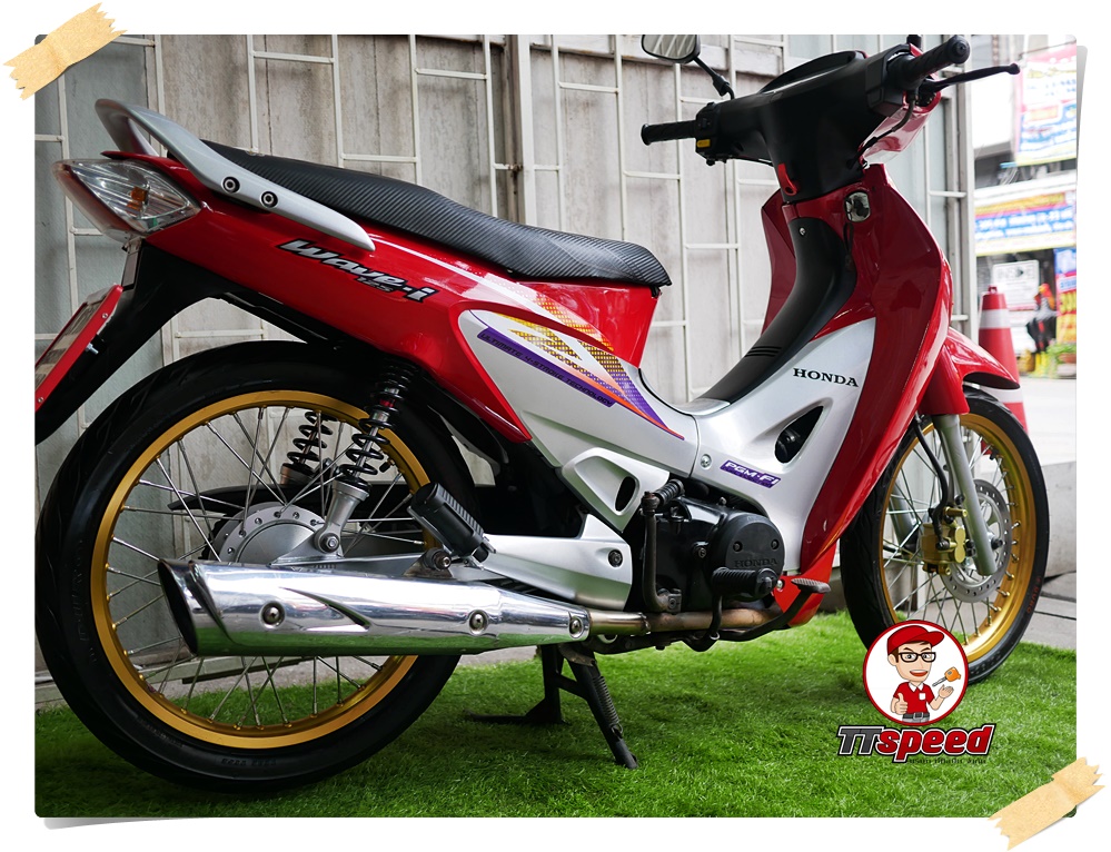Wave 125R เก็บสภาพใหม่ทั้งคัน เอกสารครบจดปี 48