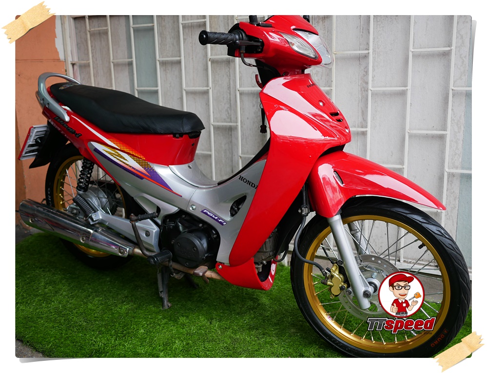 Wave 125R เก็บสภาพใหม่ทั้งคัน เอกสารครบจดปี 48