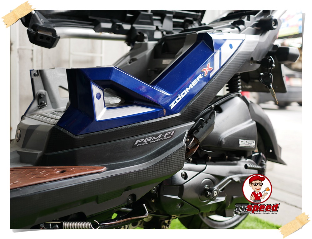 New Zoomer-x ไมล์ดิจิตอลปี 58 รถบ้านมือเดียวขี่ดีผ่อนได้