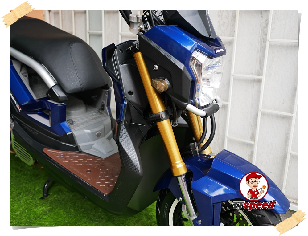 New Zoomer-x ไมล์ดิจิตอลปี 58 รถบ้านมือเดียวขี่ดีผ่อนได้