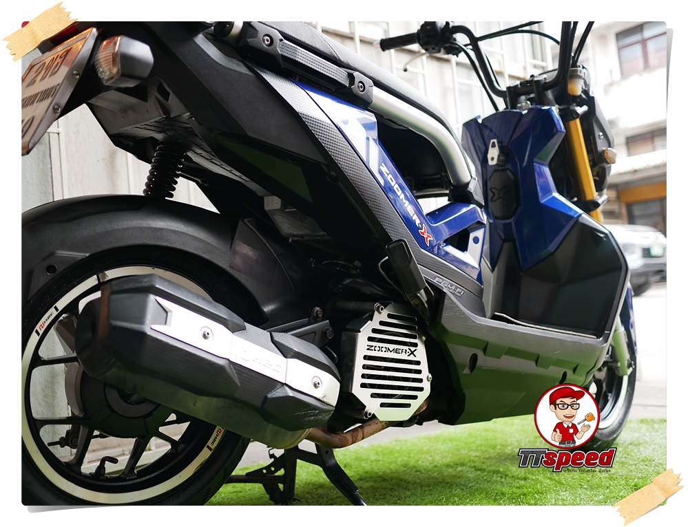 New Zoomer-x ไมล์ดิจิตอลปี 58 รถบ้านมือเดียวขี่ดีผ่อนได้