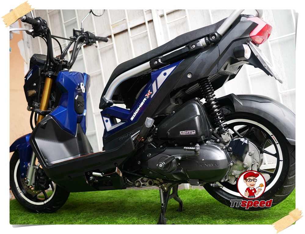 New Zoomer-x ไมล์ดิจิตอลปี 58 รถบ้านมือเดียวขี่ดีผ่อนได้
