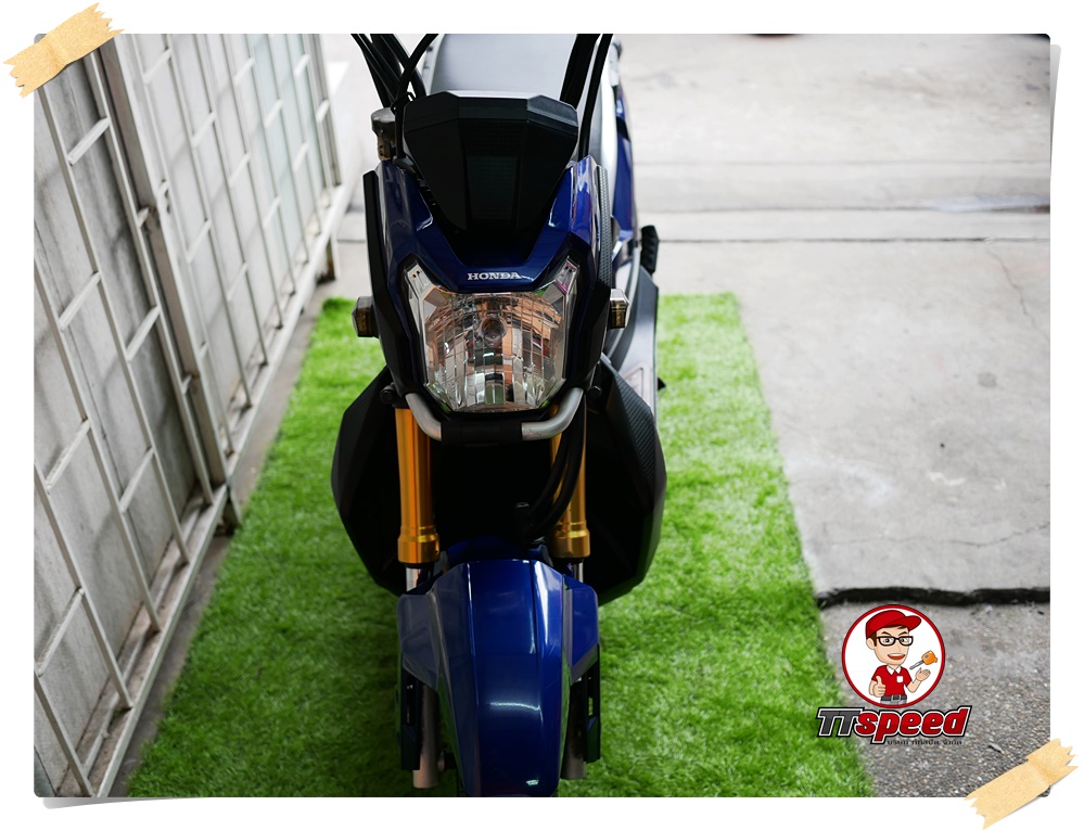 New Zoomer-x ไมล์ดิจิตอลปี 58 รถบ้านมือเดียวขี่ดีผ่อนได้