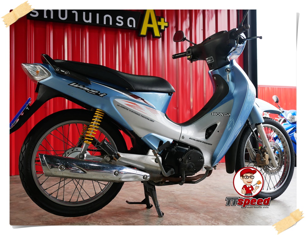 Honda Wave 125R เก็บสภาพใหม่ทั้งคันเครื่องดี เอกสารเล่มพร้อม