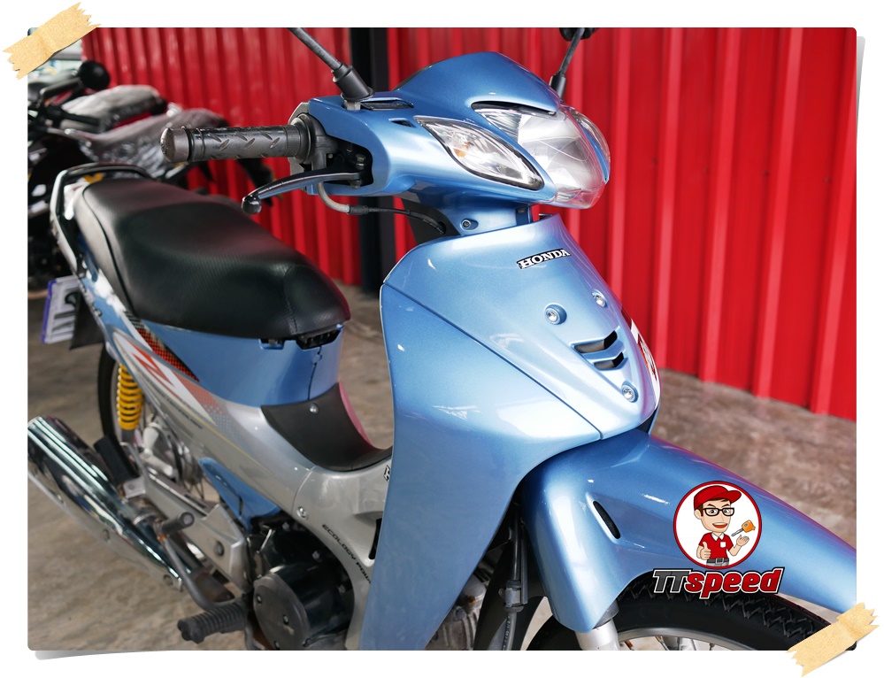 Honda Wave 125R เก็บสภาพใหม่ทั้งคันเครื่องดี เอกสารเล่มพร้อม