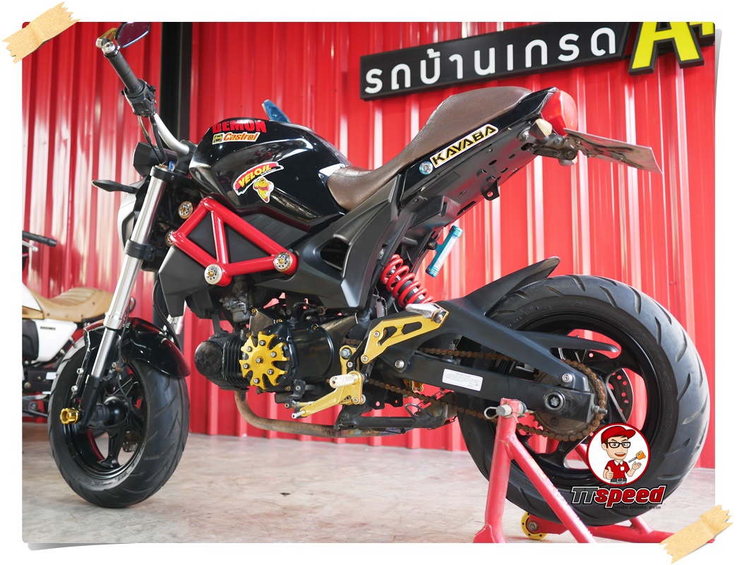 GPX Demon 125 แต่งสวยเครื่องดี รถบ้านมีเอกสารเล่มเขียว