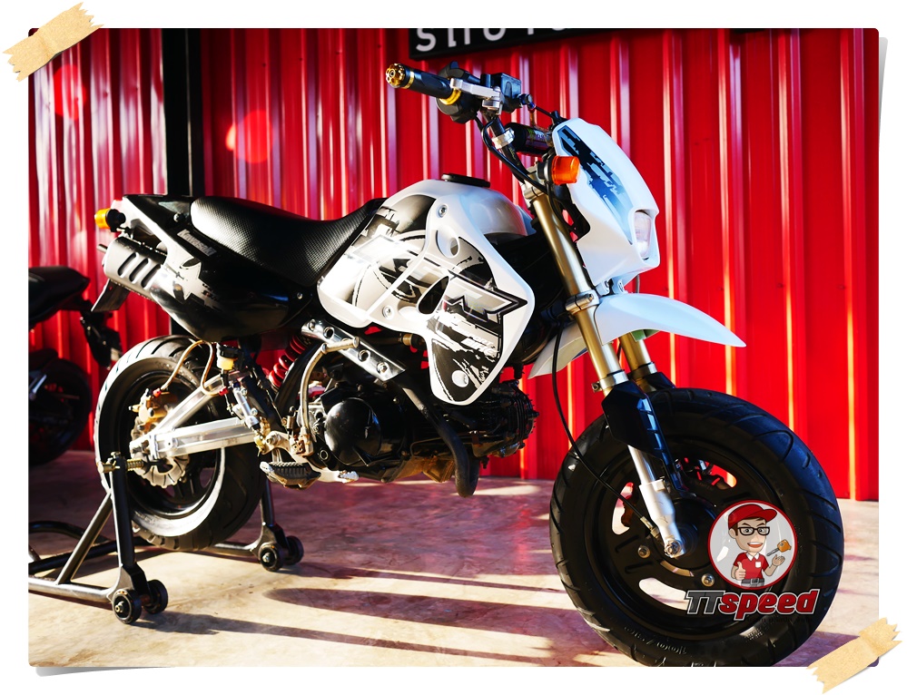 ขาย KSR ตัวเก่าสีขาวโช๊คหลัง YSS สภาพสวยวิ่งแค่หมื่นกว่าโล