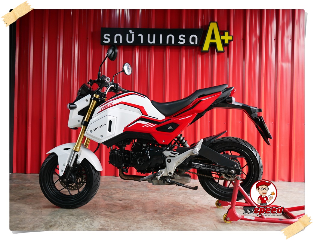 MSX 125SF ไฟหน้า LED วิ่งน้อยเครื่องดีผ่อนถูก
