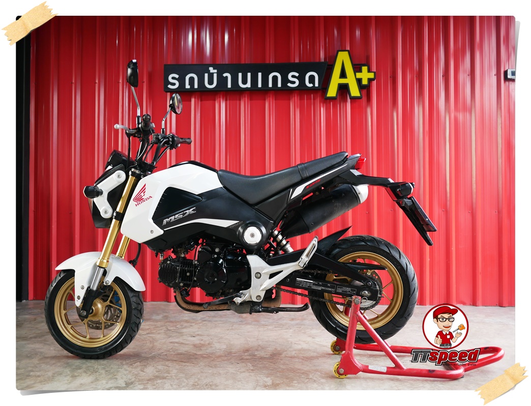 MSX 125 ไฟกลมจด 58 เครื่องเดิมมือเดียวดาวน์ 6900 บาท