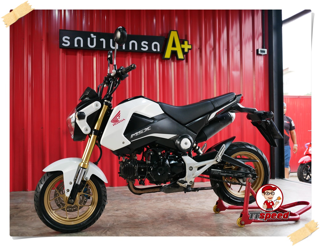 MSX 125 ไฟกลมจด 58 เครื่องเดิมมือเดียวดาวน์ 6900 บาท