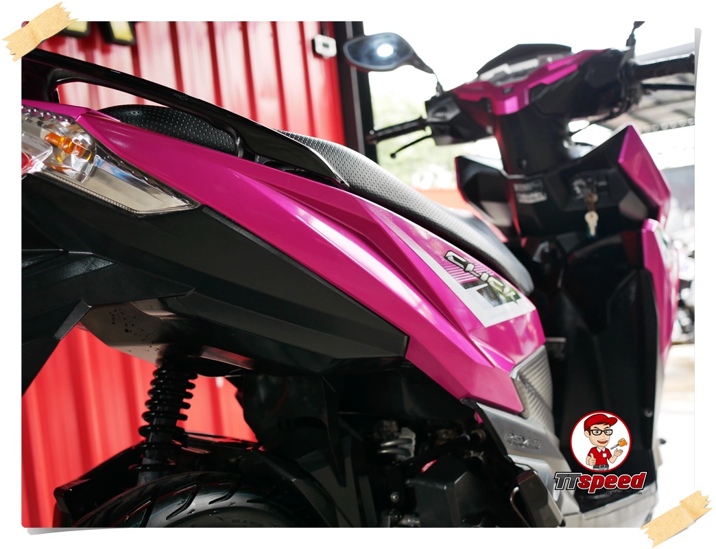 ขาย Click 125i ไฟหน้า LED ล้อแม็กเครื่องดี ผ่อนสบาย