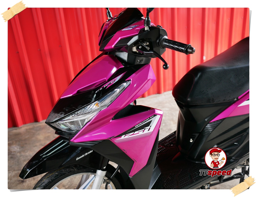 ขาย Click 125i ไฟหน้า LED ล้อแม็กเครื่องดี ผ่อนสบาย