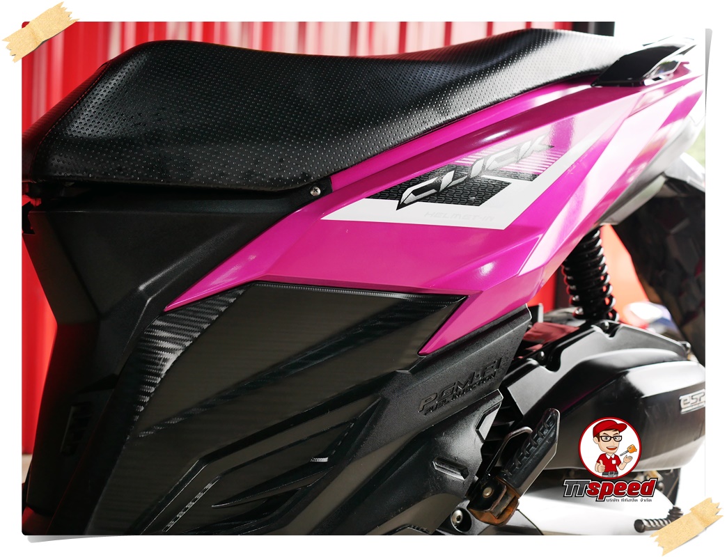 ขาย Click 125i ไฟหน้า LED ล้อแม็กเครื่องดี ผ่อนสบาย