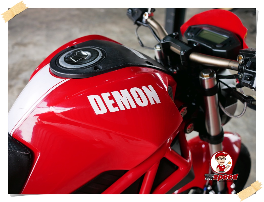 GPX DEMON 125 จดปี 58 รถบ้านมือเดียวสภาพสวย