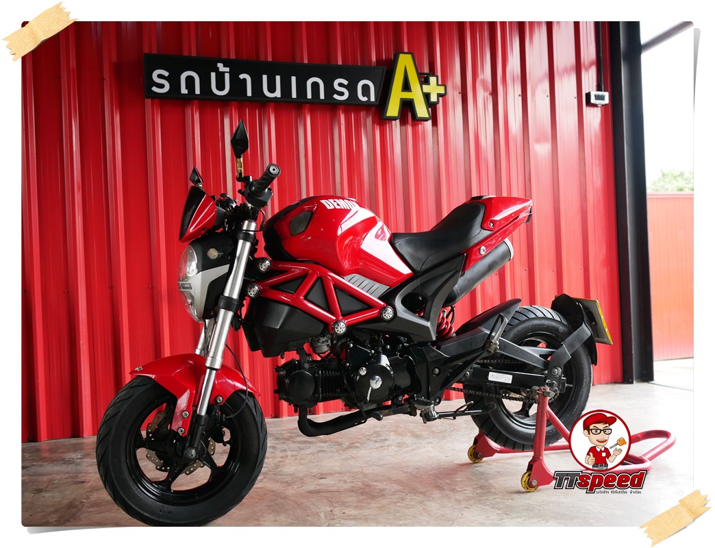 GPX DEMON 125 จดปี 58 รถบ้านมือเดียวสภาพสวย