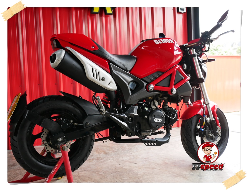 GPX DEMON 125 จดปี 58 รถบ้านมือเดียวสภาพสวย